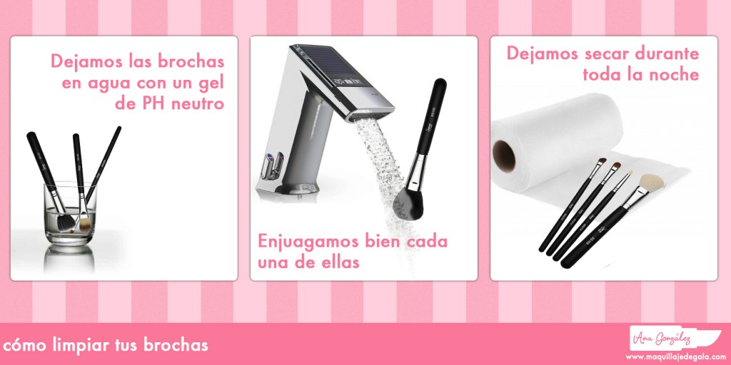 CÓMO LIMPIAR TUS BROCHAS - Maquillaje de Gala