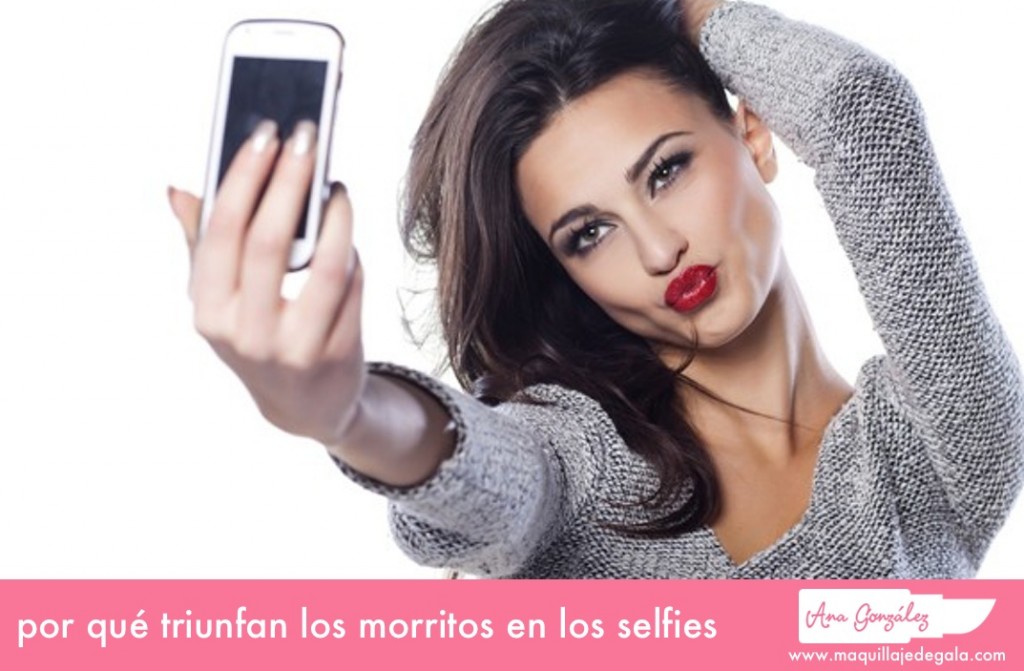 Por qué los morritos triunfan en los selfies - Maquillaje de Gala